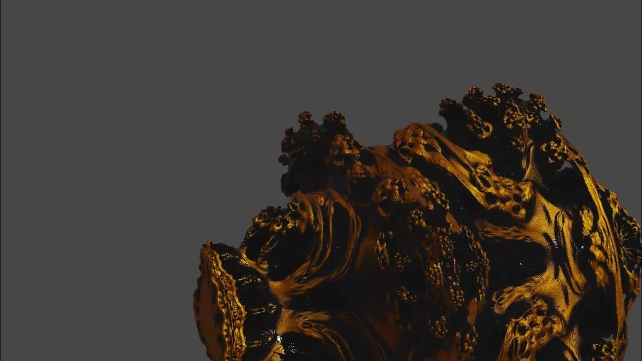 3d Mandelbrot iterating through variable inputs 4k 60fps - YouTube