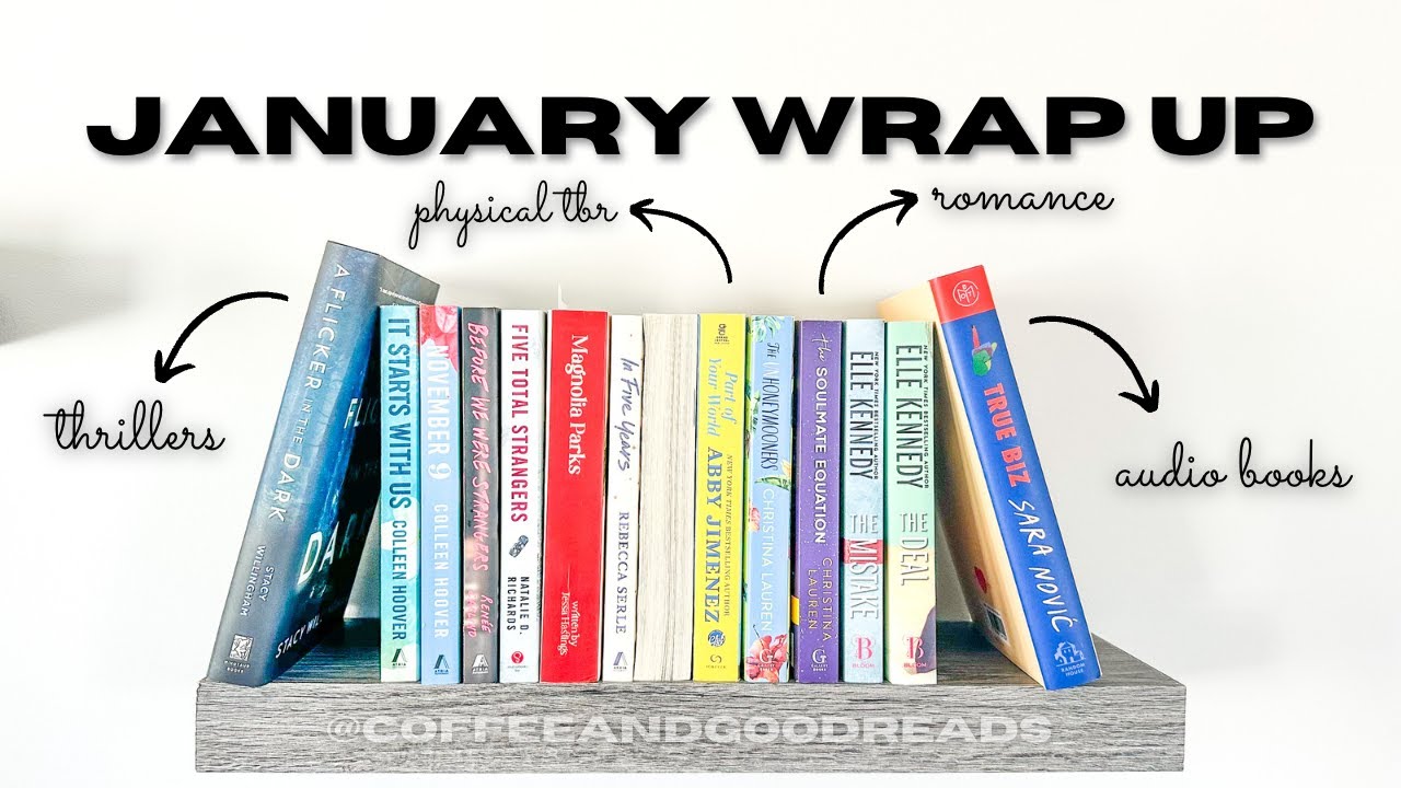 MONTHLY WRAP UP: I read 14 books in January so let's talk about them ...