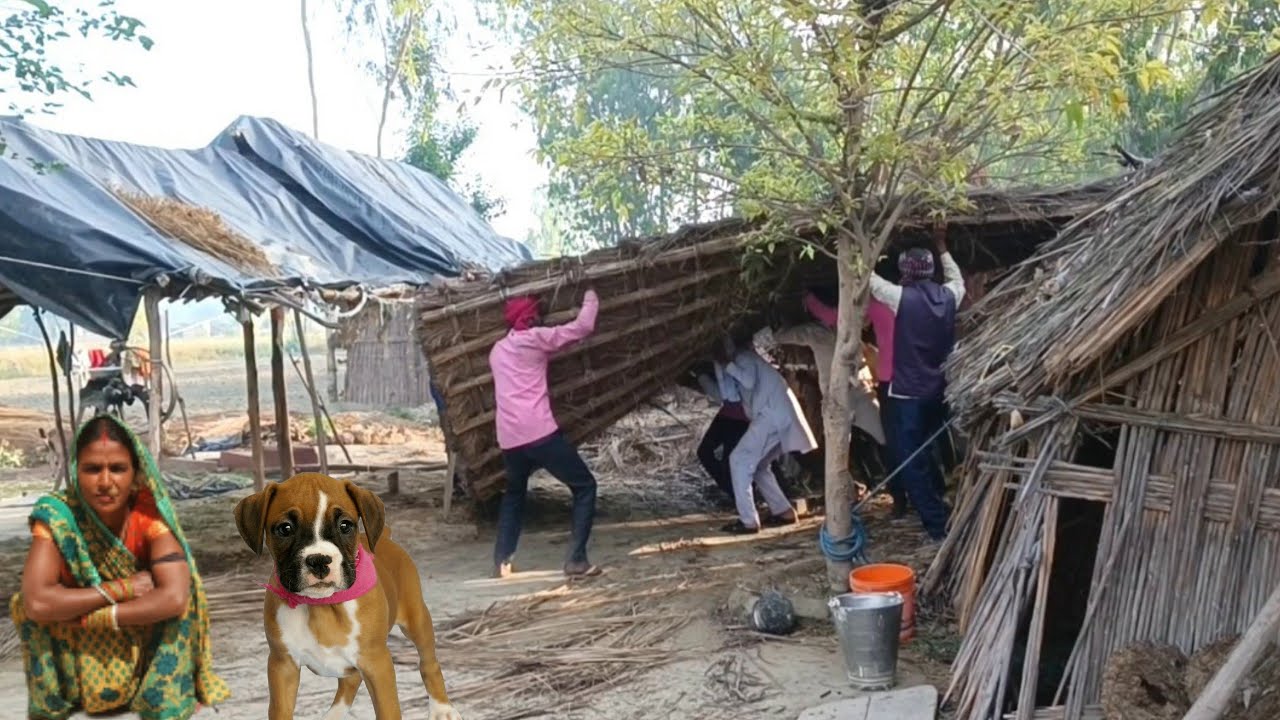 Life Of poor people of India Uttar pradesh || India Village life ...