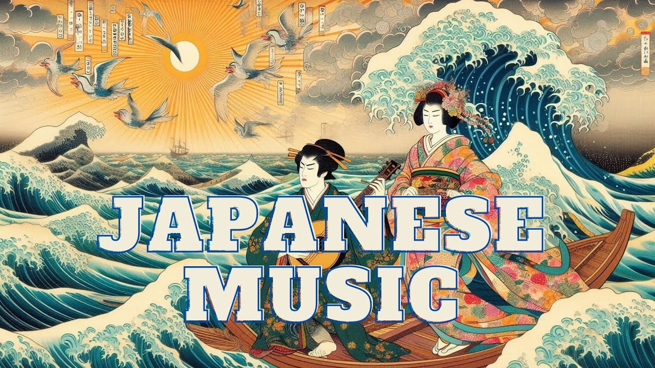 Lively Japanese BGM with Shamisen and Koto | Music for Work - YouTube