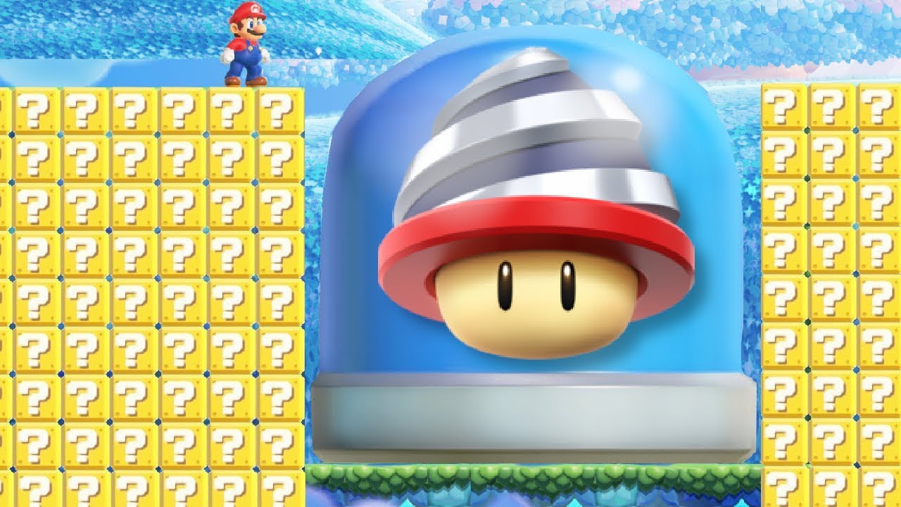 Can Mario press the Ultimate P-Switch and Collect 999 Drill Mushrooms ...
