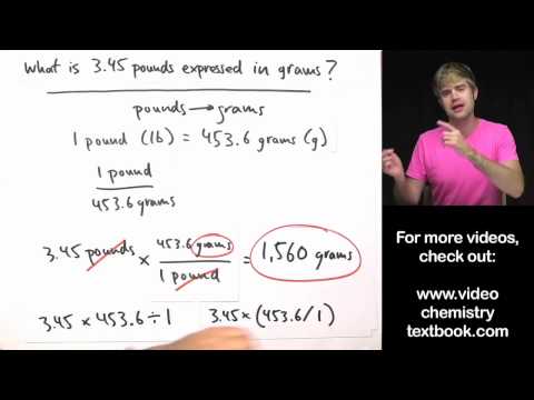 What Does Conversion Factor Mean In Science