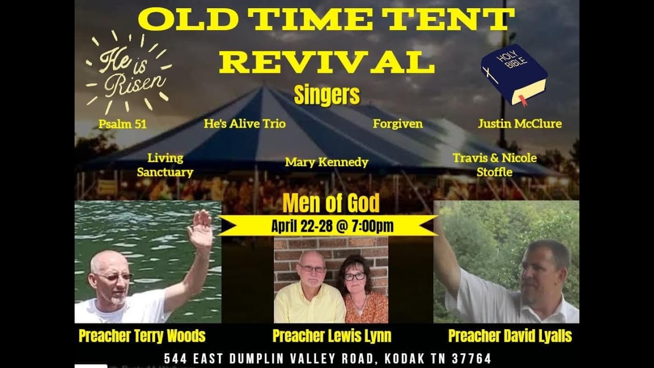 Old Time Tent Revival 2024 Ad - YouTube