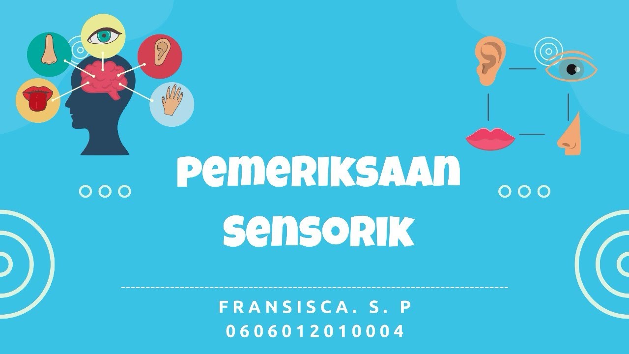 Pemeriksaan sensorik - YouTube