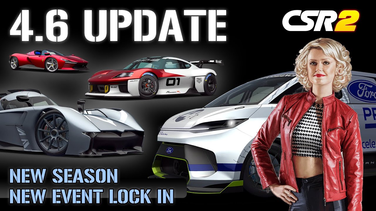CSR2 | 4.6 UPDATE NEW SEASON & EVENT LOCK IN INFO - YouTube
