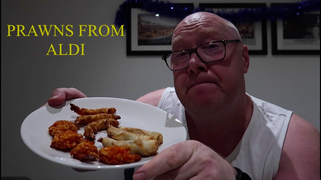 Aldi Prawn Party Food. - YouTube