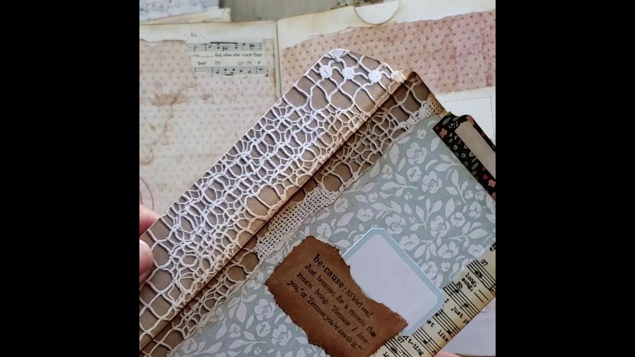 Flip Through Altered Book - Junk Journal - YouTube