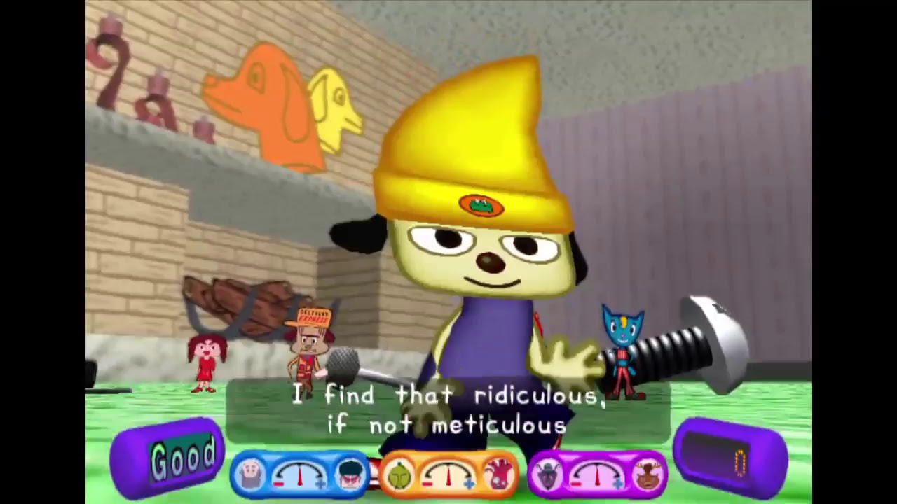 Parappa The Rapper 2 -Yellow Hat Walkthrough - YouTube