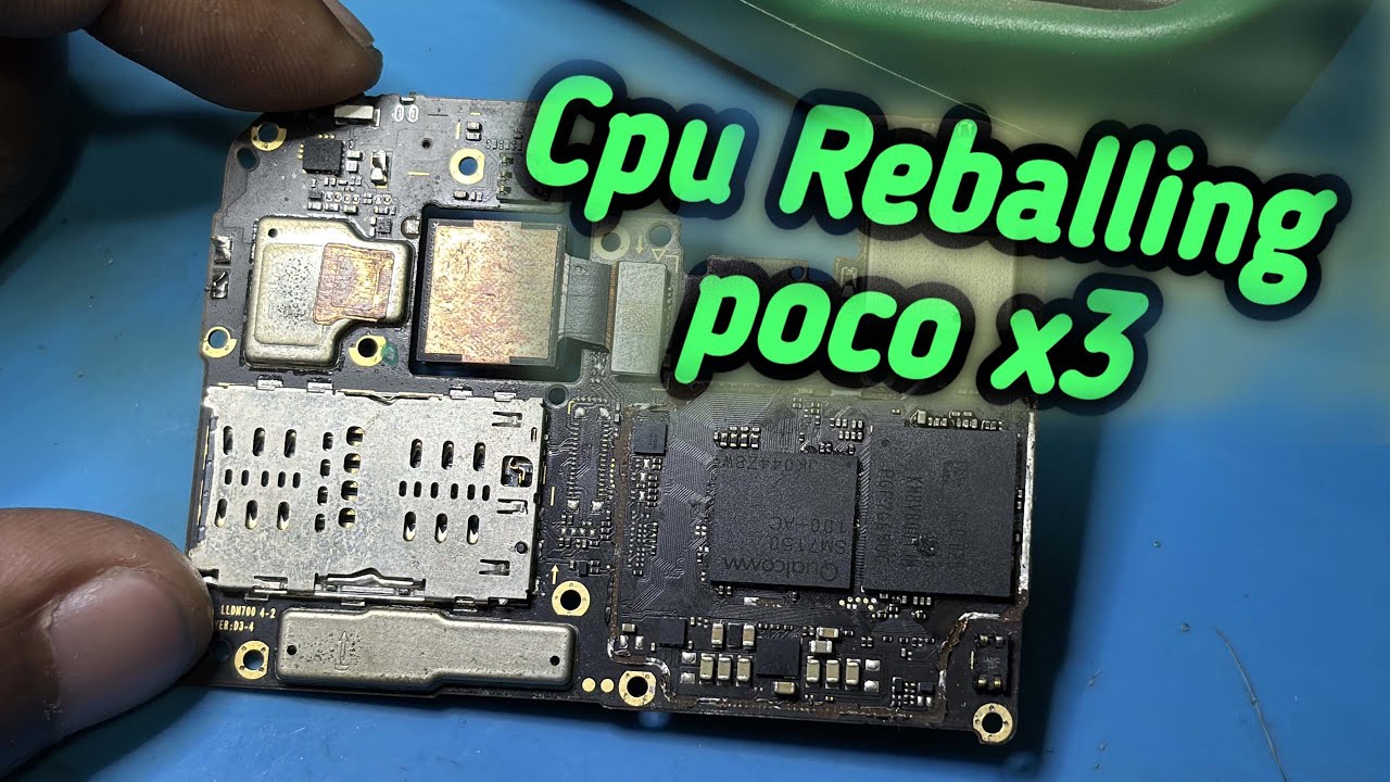 Cpu Reballing Step By Step How To Reballing Cpu - YouTube