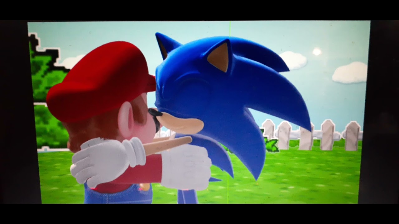 Mario and Sonic Doing Their Friendship And Hug Each other! ☺️😊 - YouTube