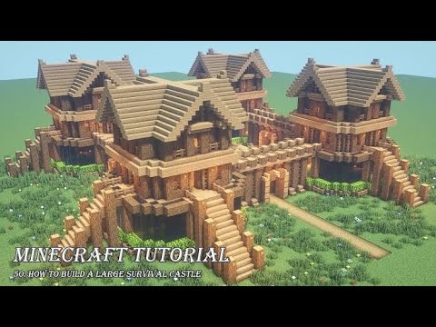 Big Castle in Minecraft Lifesteal SMP | HOW to Build a Minecraft Base ...