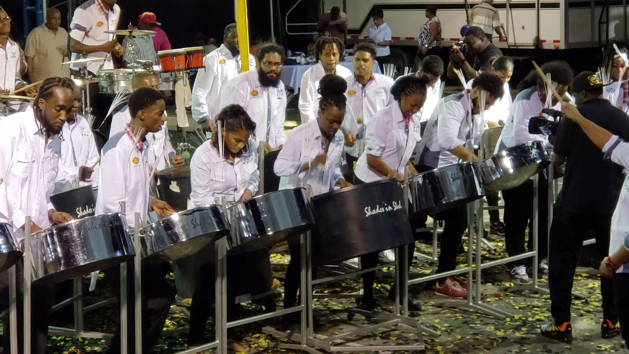 Panorama 2019 single pan finals ( Shades in Steel ) 2nd place - YouTube