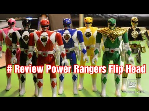 REVIEW POWER RANGERS FLIP HEAD ( VIRA A CABEÇA) ANOS 90 - YouTube
