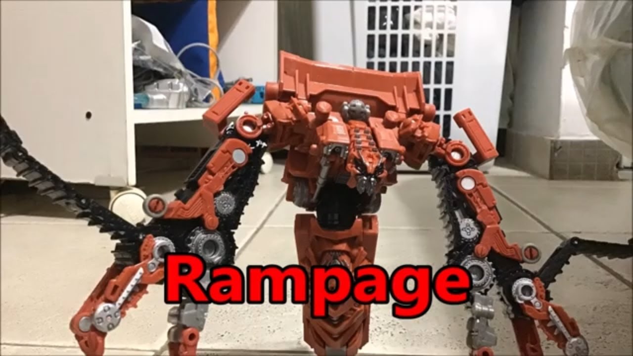 Transformers Studio Series Constructicon Rampage (Road to Devastator) part 2 - YouTube