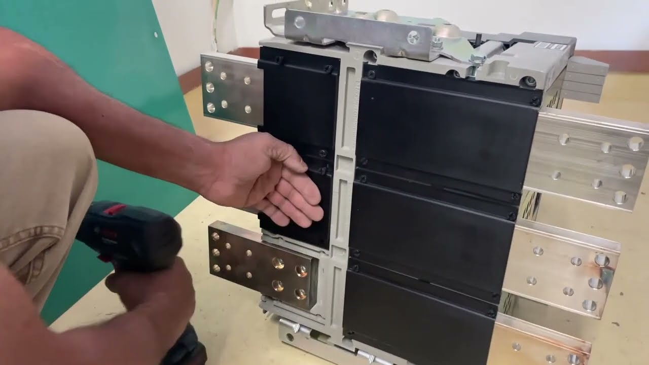 2500A ACB Installation and Testing for Genset/Cummins - YouTube