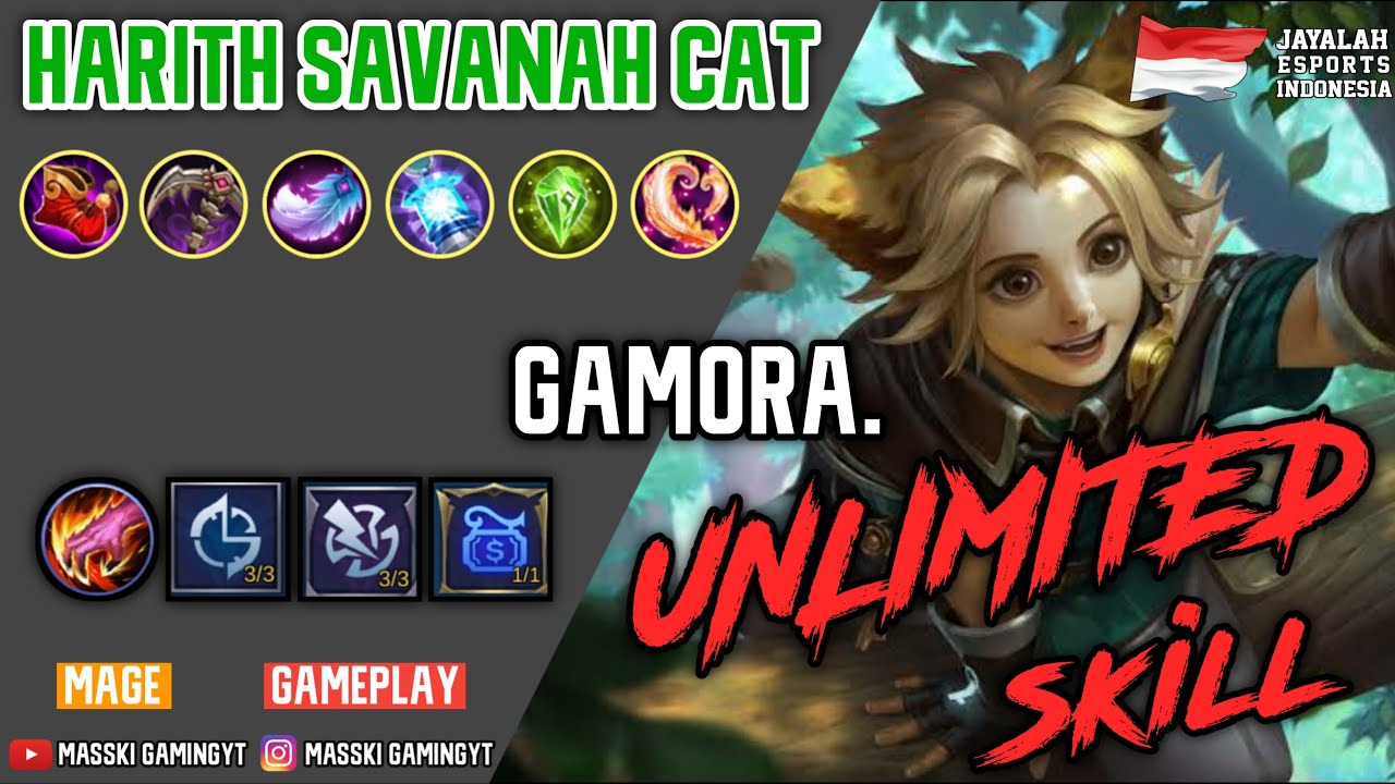 UNLIMITED SKILL!!! EDAN !!! | GAMORA | TOP GLOBAL HARITH | BUILD HARITH ...