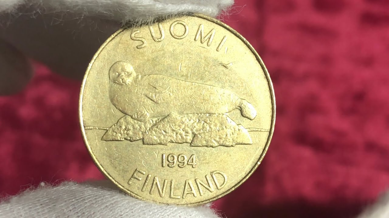 Finland 5 Markkaa Mark Suomi Seal - YouTube