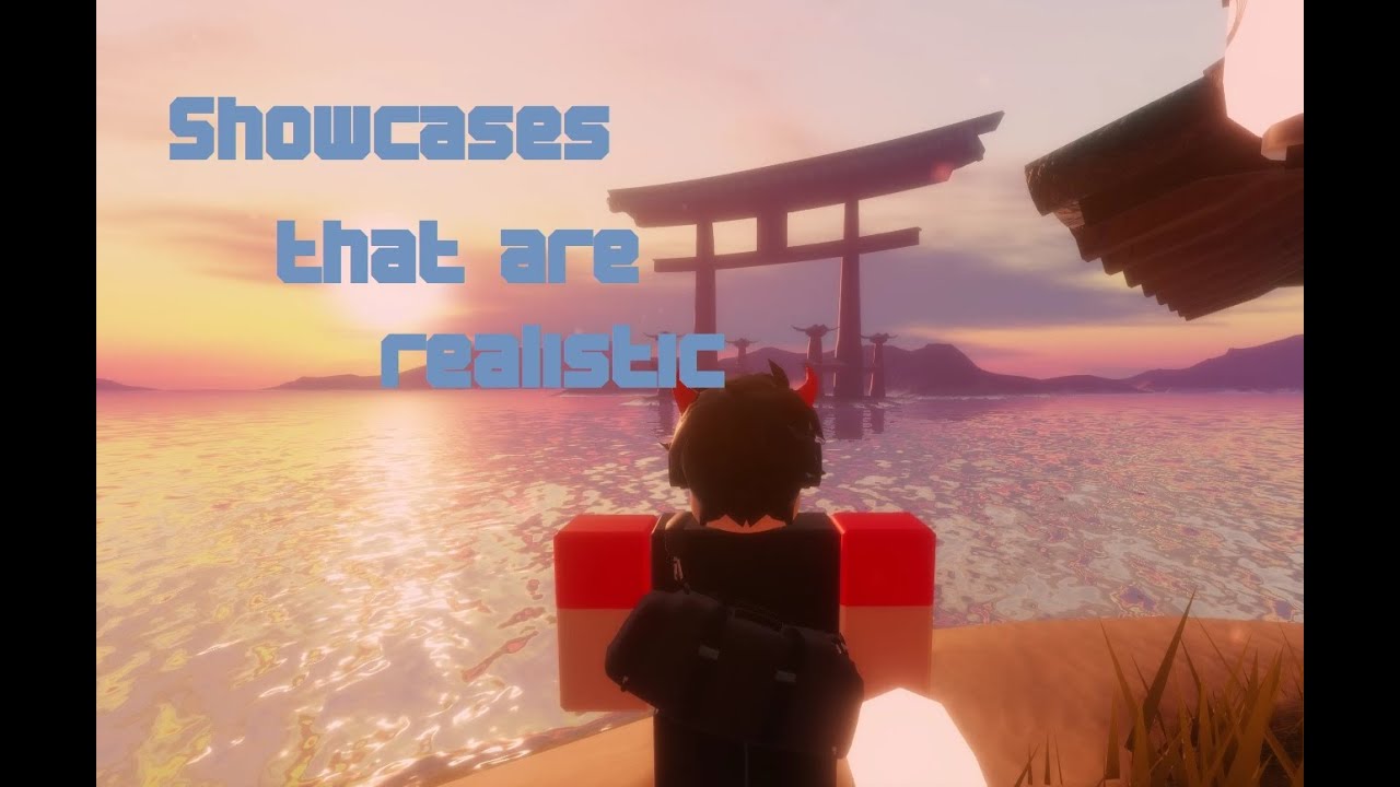 Roblox - Realistic showcases! :D - YouTube
