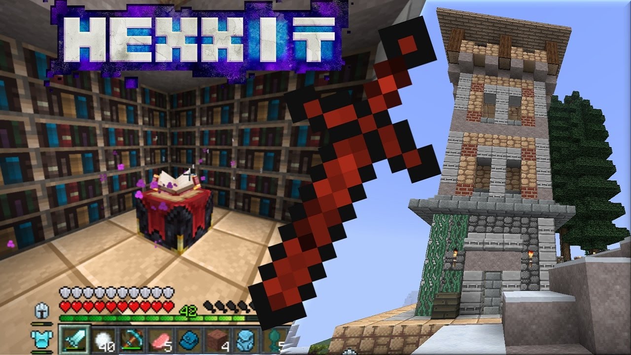 NUOVA BASE! - MINECRAFT HEXXIT #3 - GAMEPLAY ITA - YouTube