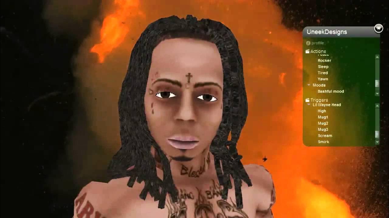 IMVU Lil Wayne Avatar! - YouTube