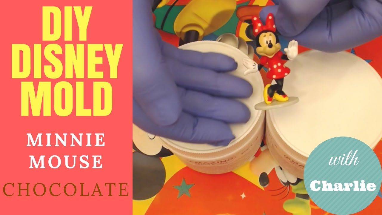 DIY Minnie Mouse Chocolate Candy Mold - YouTube