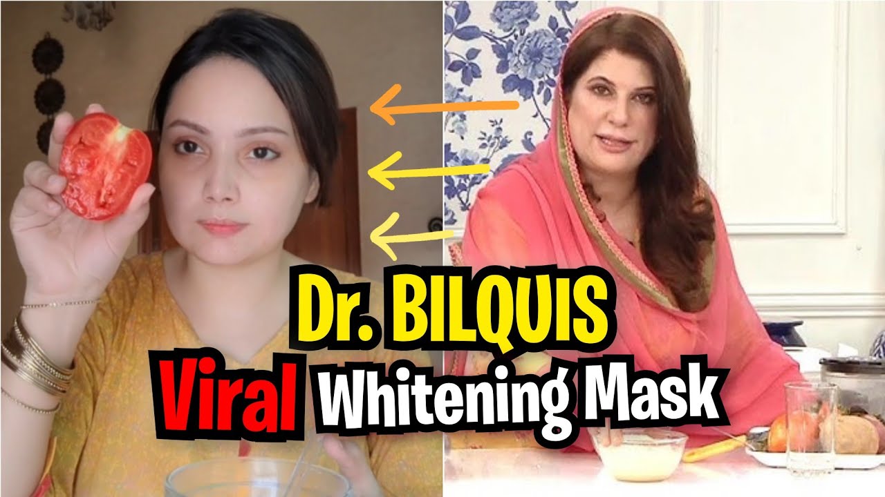 Let's Try Dr. Bilquis Viral Whitening Face Pack! - YouTube