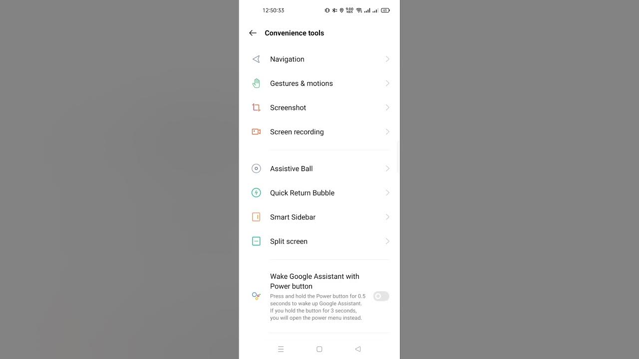 how to hide navigation button in realme c33 | how to hide navigation buttons in realme c33 - YouTube