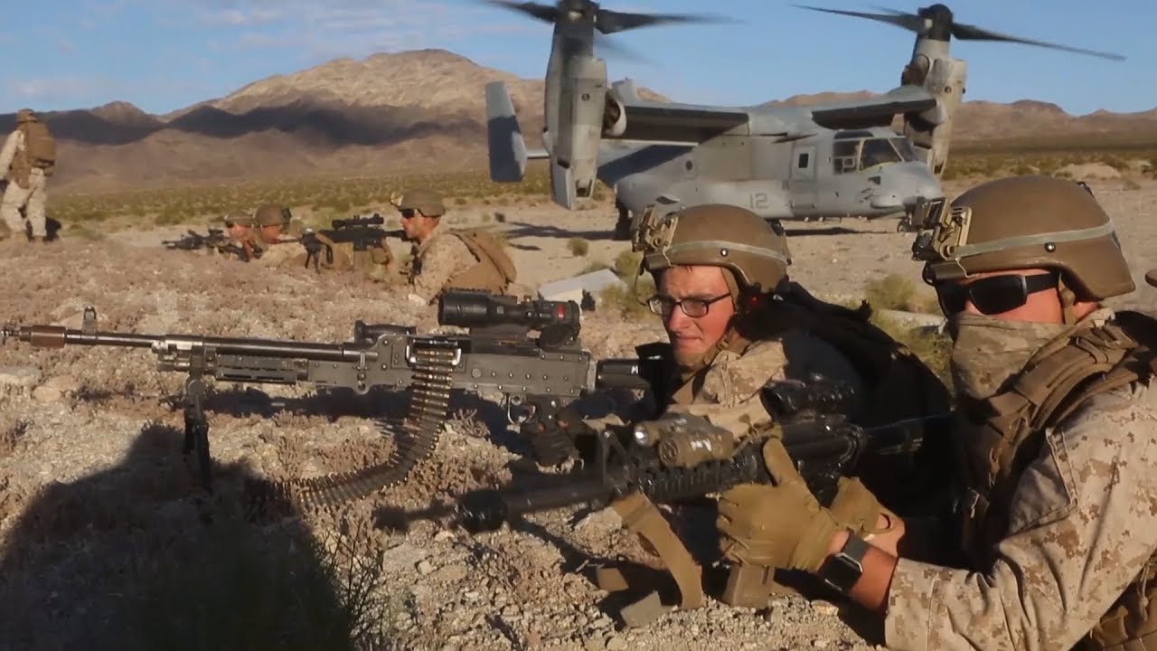 WTI 2-19 - Marines Conduct NEO Drills - YouTube