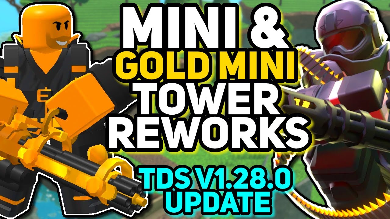 Regular Mini better than GOLD? | Minigunner Rework Tower Reviews ...