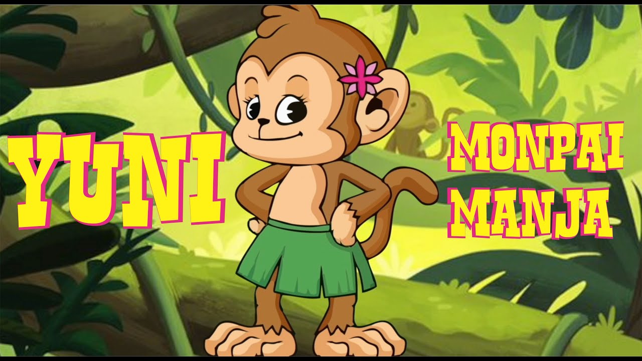 CUTE MONKEY : YUNI MONPAI MANJA - YouTube