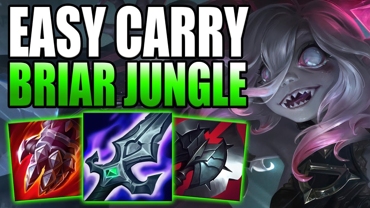 HOW TO EASILY CARRY YOUR SOLO Q GAMES WITH BRIAR JUNGLE! - Gameplay ...