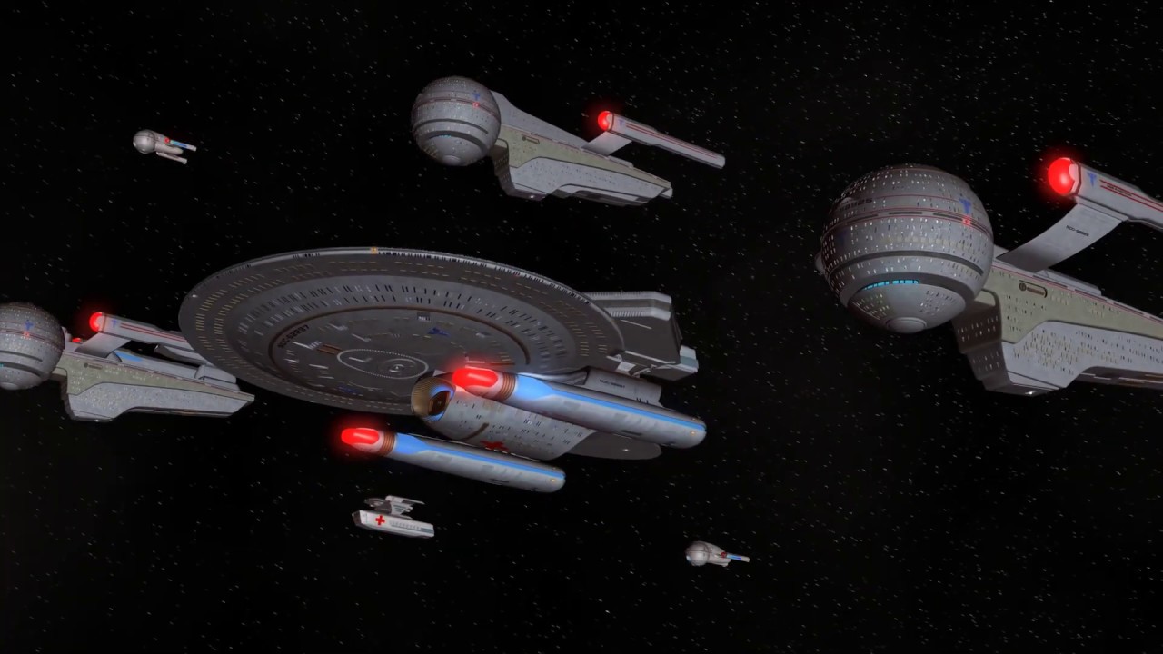 Star Trek Hospital Fleet warp out animation - YouTube