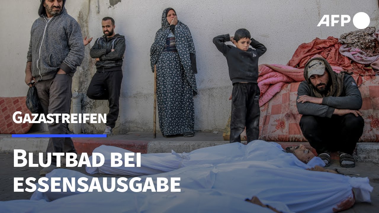 Weltweites Entsetzen nach Blutbad in Gaza | AFP - YouTube