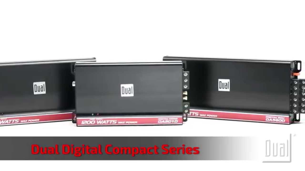 Dual Digital Compact Series Amplifiers - YouTube