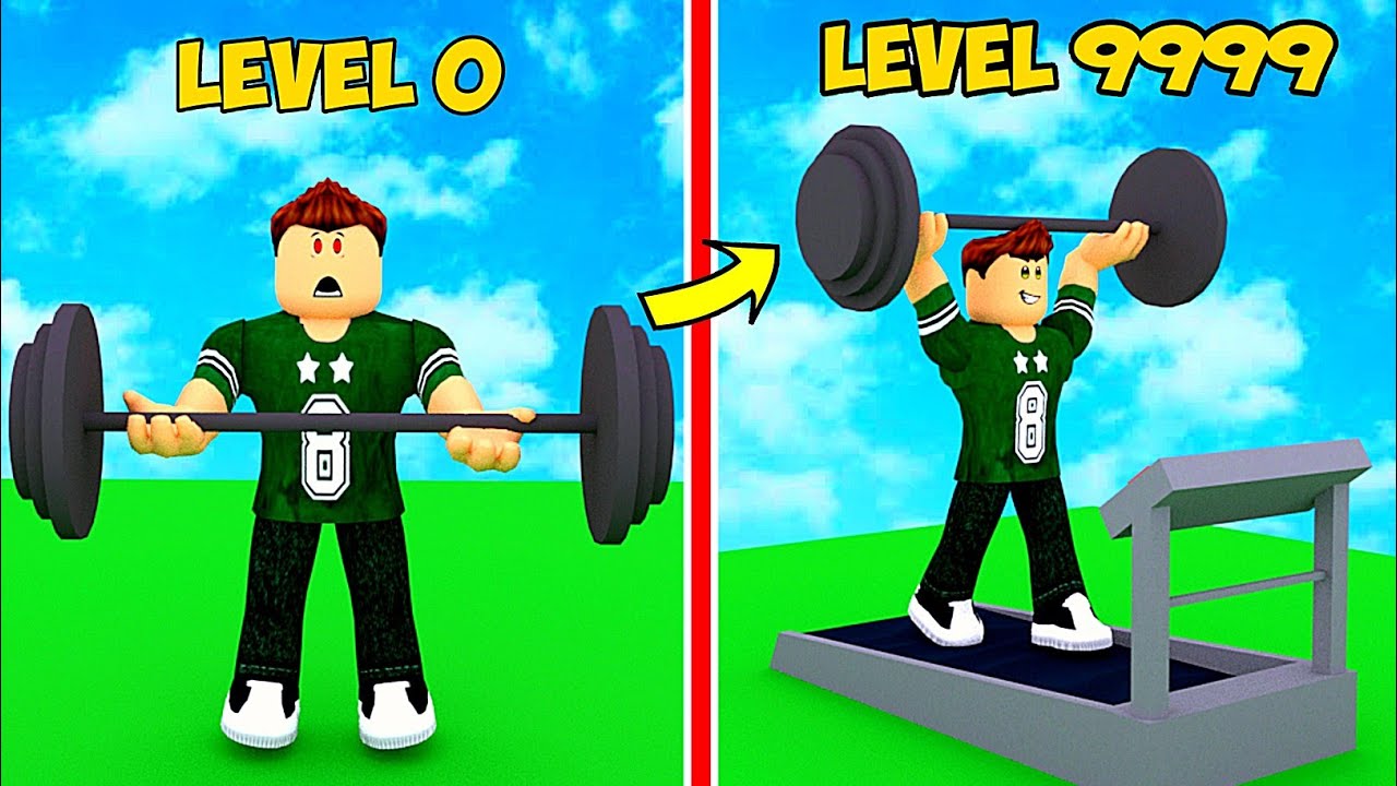 I AM STRONG! STRONGMAN SIMULATOR ROBLOX - YouTube