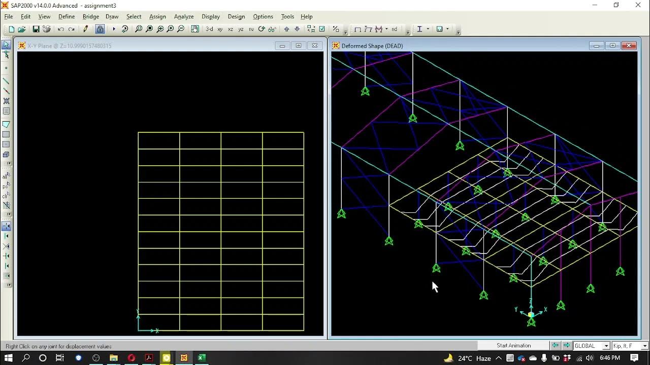 SAP2000 : Extract Load Values from SAP2000 Model - YouTube