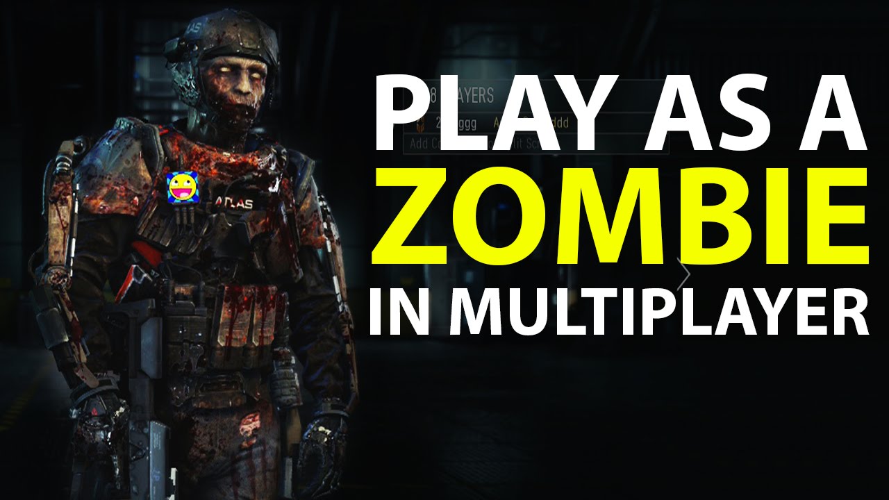 Play As A ZOMBIE! "Unlock Zombie Gear" for Online (Advanced Warfare ...