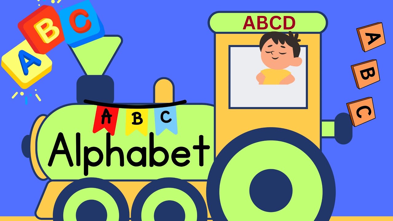 Alphabet Train for Kids | ABC Train Ride | Learn A to Z Alphabets with ...