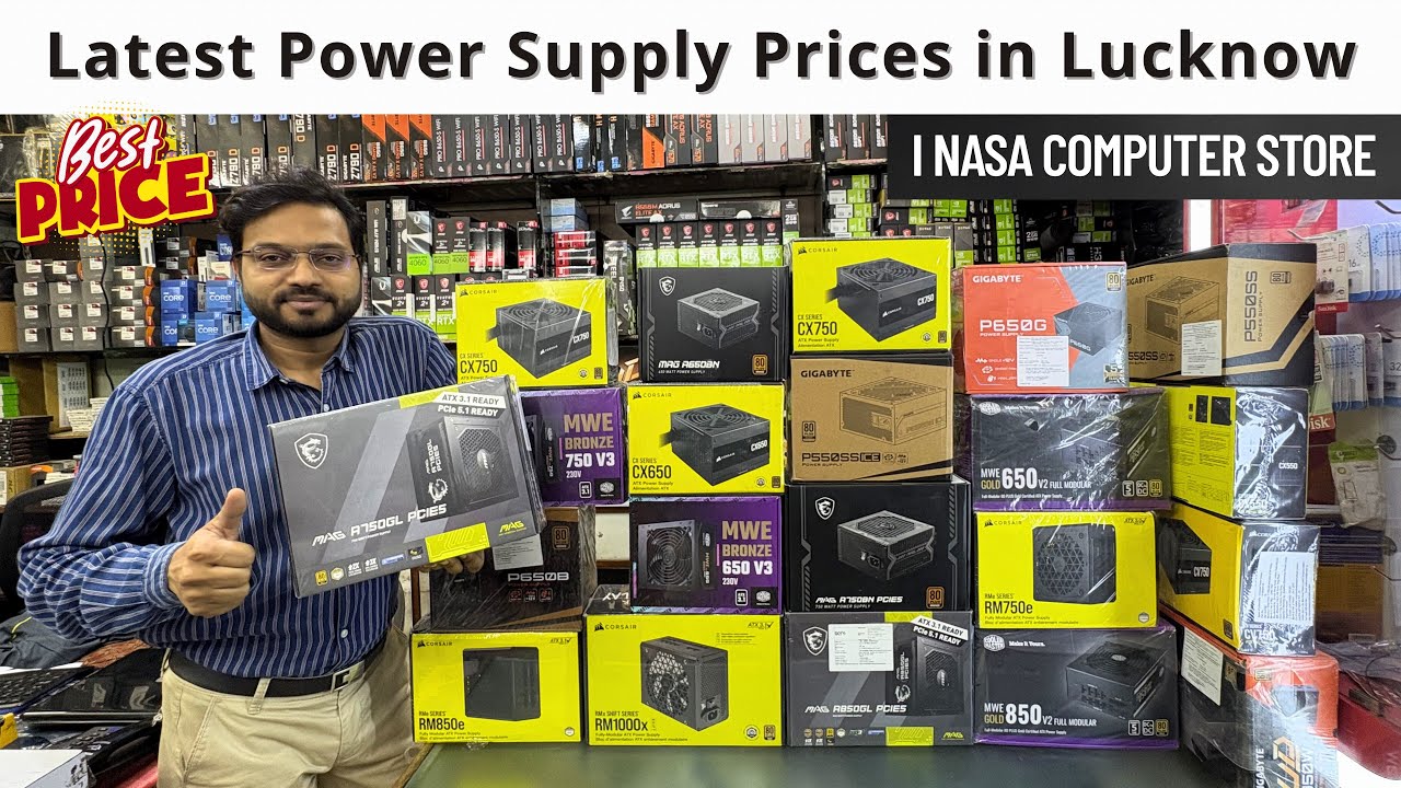Latest Budget Power Supply Prices in Lucknow India | INasa Computer ...