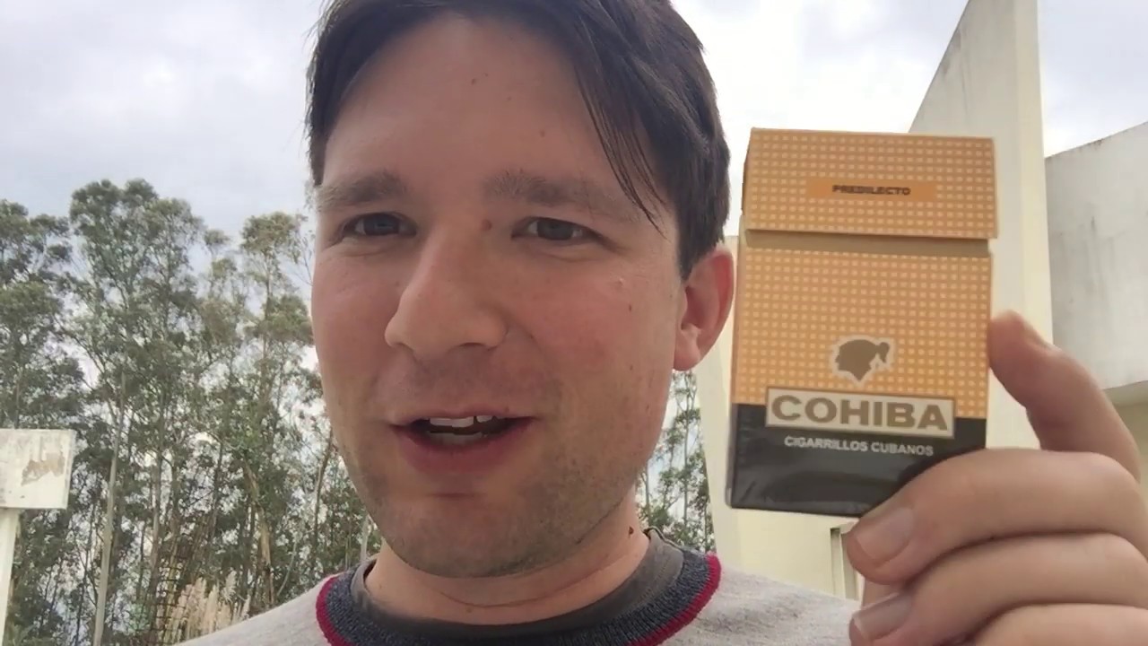 Cohiba Predilecto (Cuba) Cigarette Review - YouTube