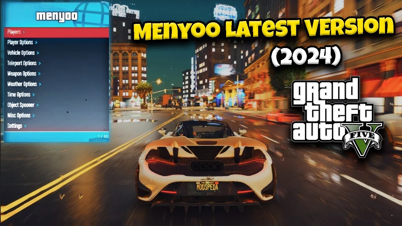 How to Install MENYOO TRAINER in GTA 5 (LATEST VERSION 2024) | Install ...