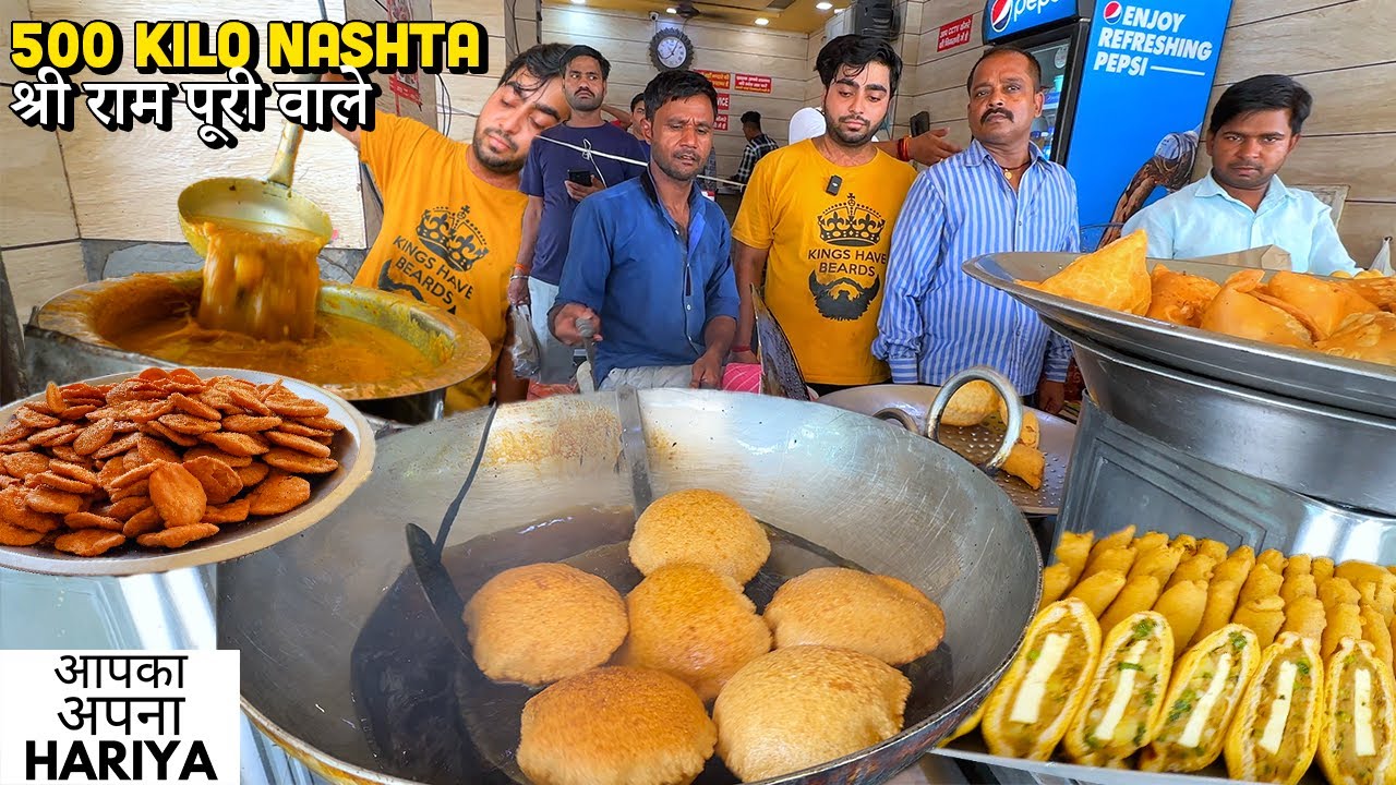 50/- Rs Street Food India | Delhi's TOP SELLING Nasta | Chole Bhature ...