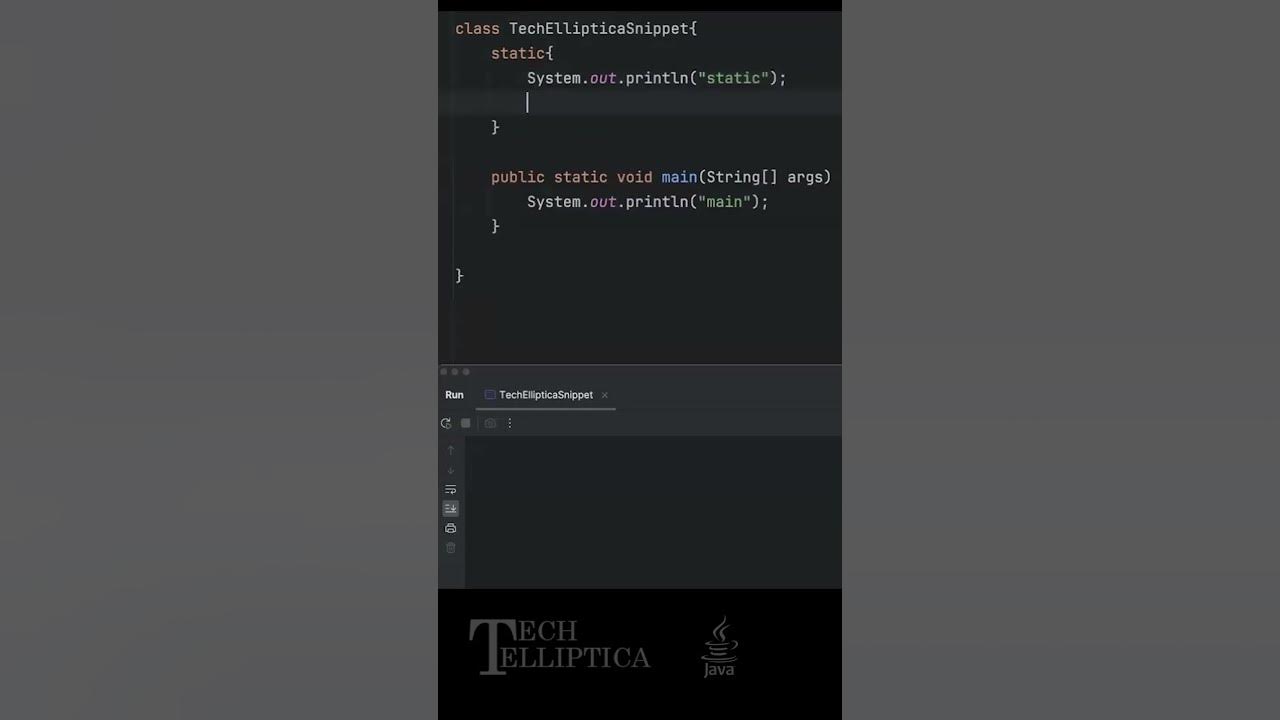 Execution Without Main Method In Java Interviewtips Coding Javacodinginterviewquestions Youtube
