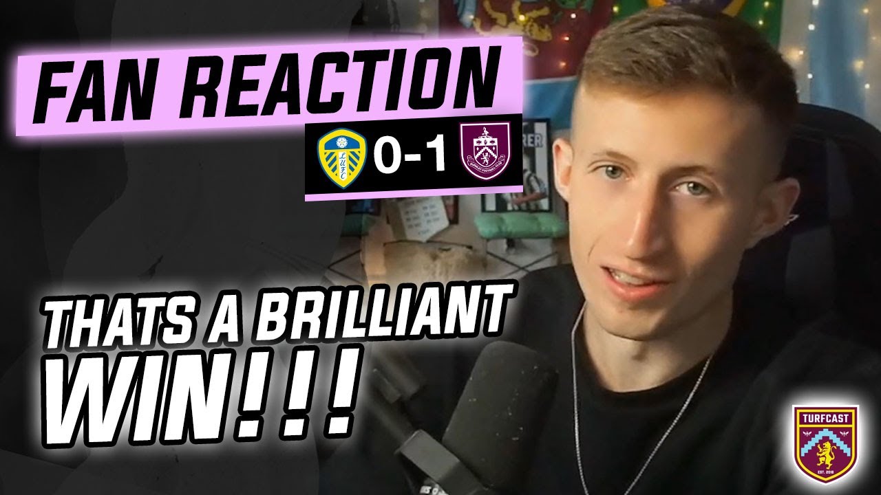 Fan Reaction | LEEDS UNITED 0-1 BURNLEY | 😀 @Vizeh: "That is a ...