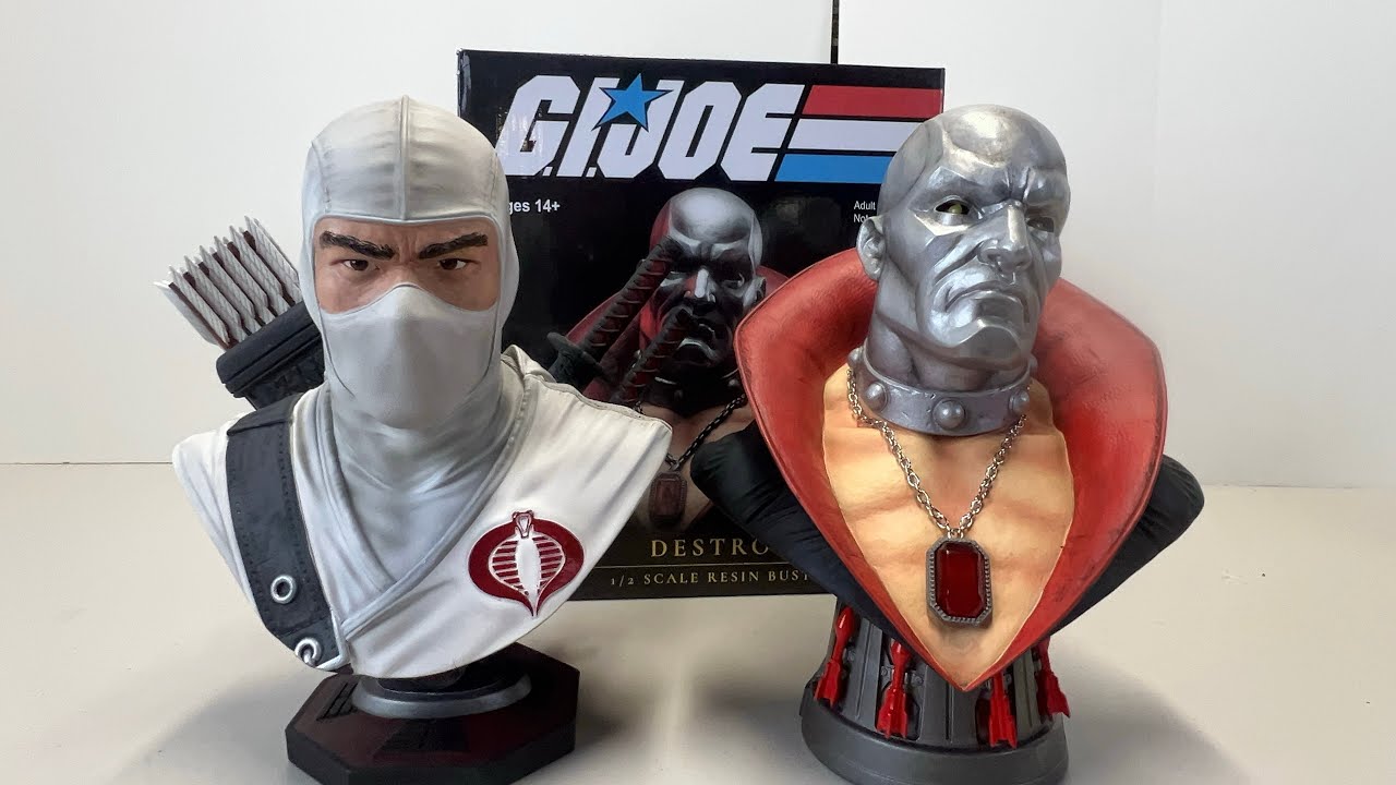 GI Joe Destro Bust Unboxing and review! - YouTube