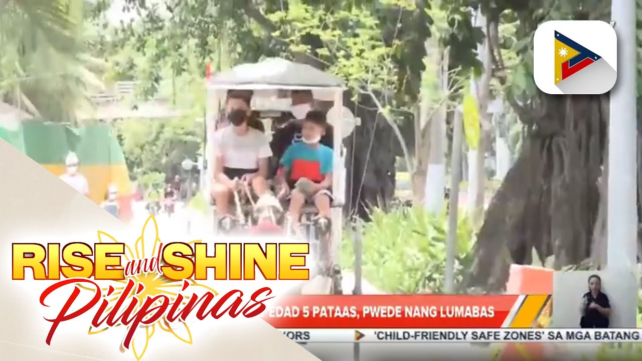 Mga batang may edad 5 pataas, pinapayagan nang makalabas ng bahay - YouTube