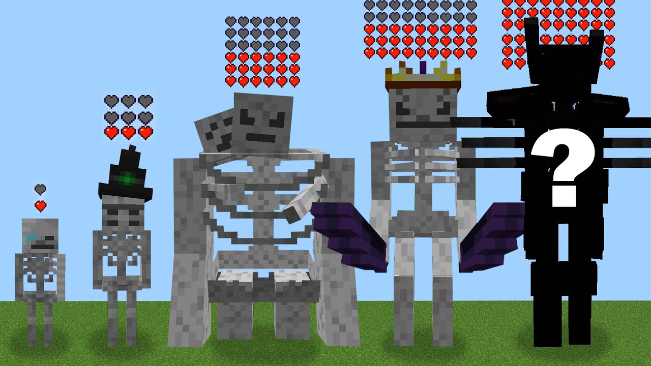 Who is the strongest Skeleton boss in Minecraft? - YouTube
