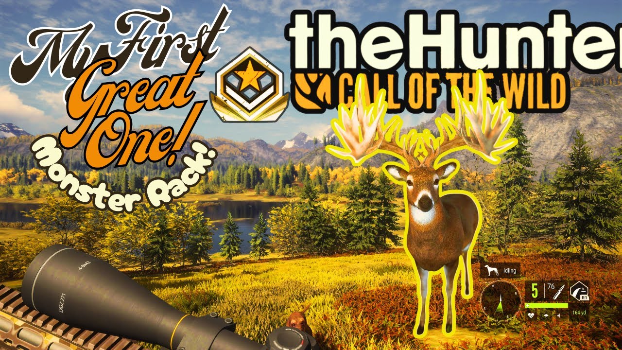 The Hunter: Call of the Wild My First Great One Whitetail Big Rack G1 ...