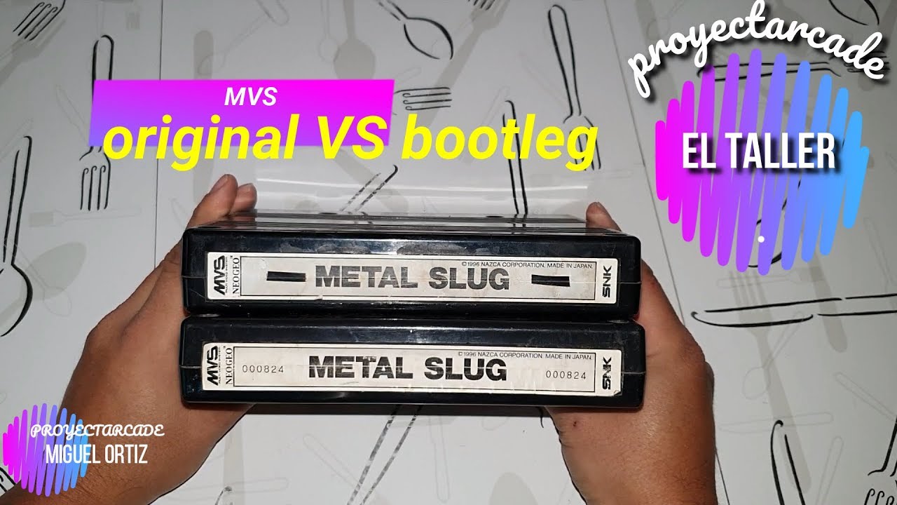 MVS Original VS bootleg - YouTube