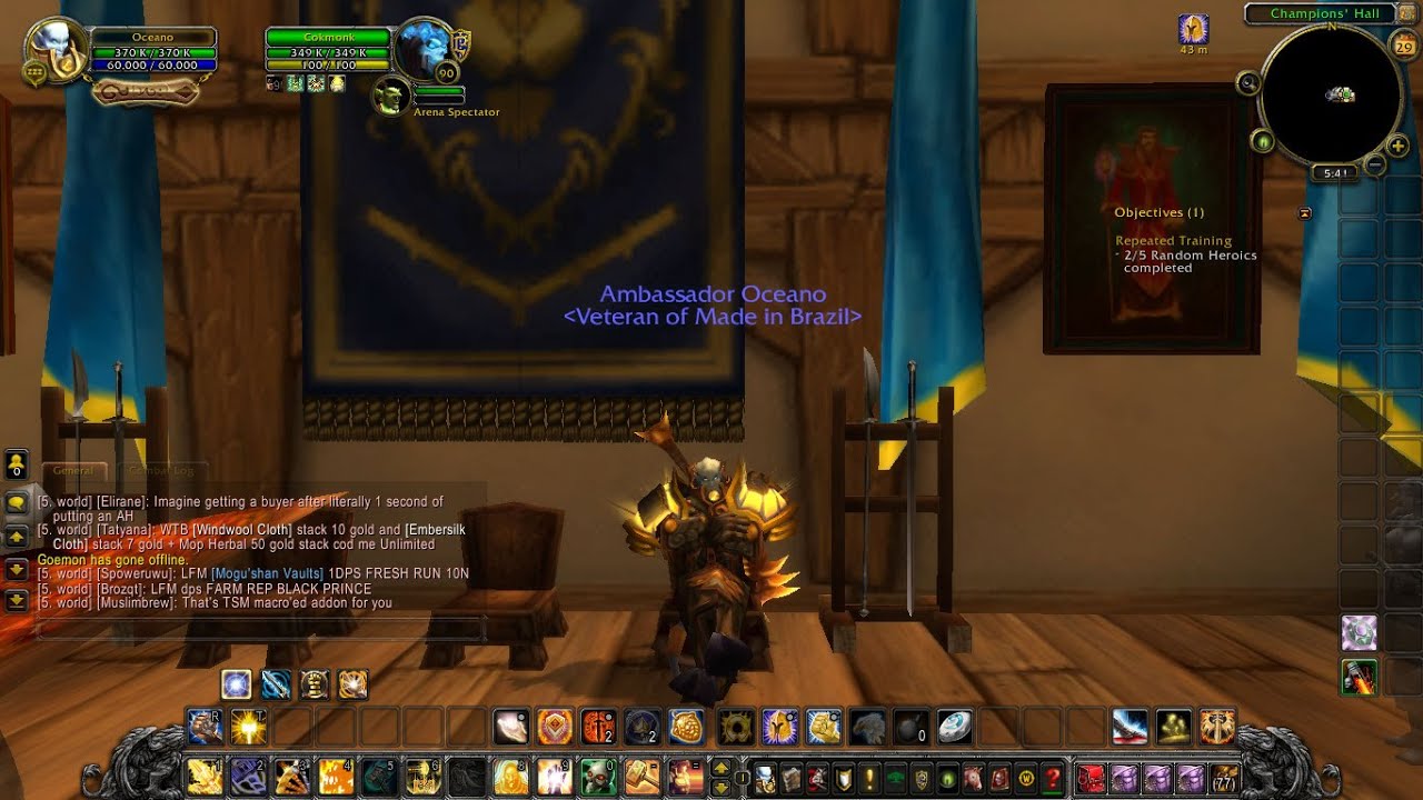 World of Warcraft Stormforge Oceano 12 - YouTube